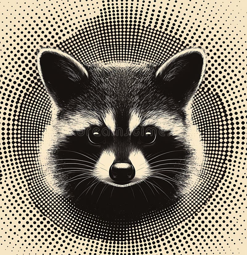 Design an Abstract Halftone Pattern Stock Illustration - Illustration ...