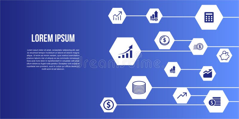 Design Abstract Network Finance Company Icon Stock Vector ...