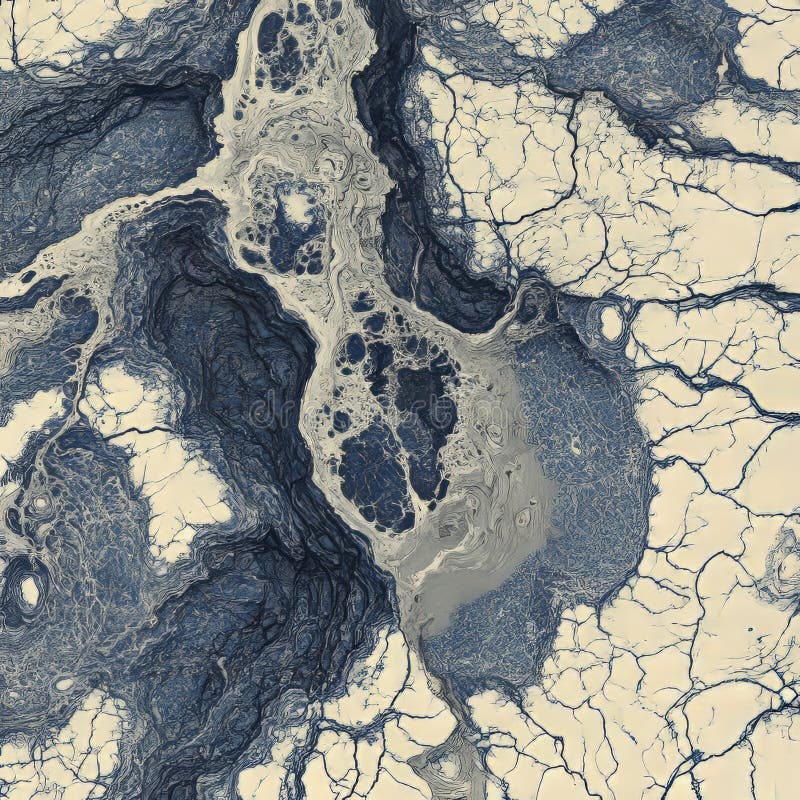 In this Design, an Abstract Organic Background Houses a Natural Maze ...