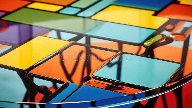 Design Abstract Table Background Stock Illustration - Illustration of ...