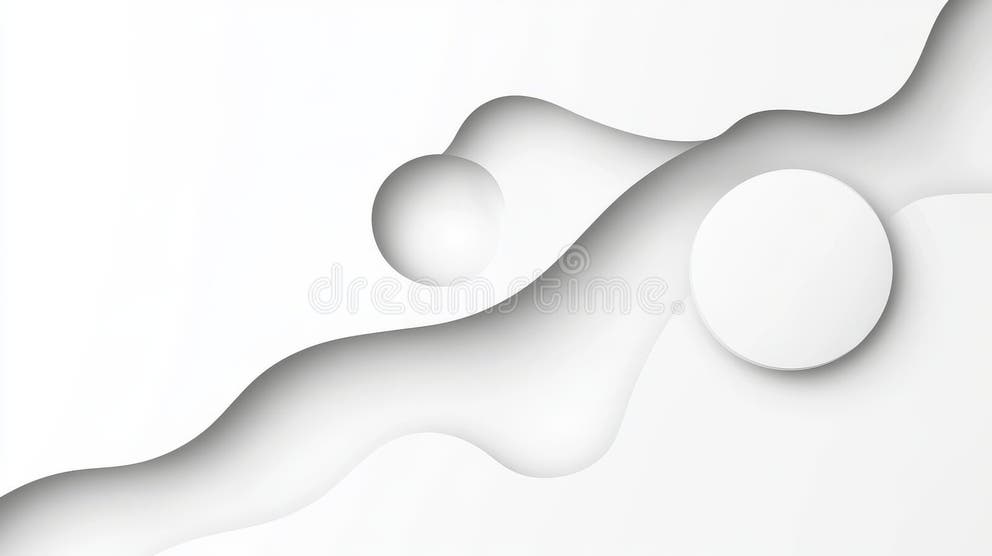 Design of an Abstract Topographic Map on a Light Beige Background Stock ...