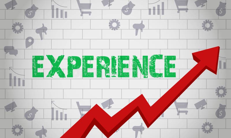 Business Arrow Target Direction Concept Experience Stock Illustration ...