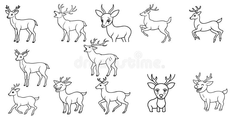 Animal Line Art Design ,vector Design Stock Vector - Illustration of ...
