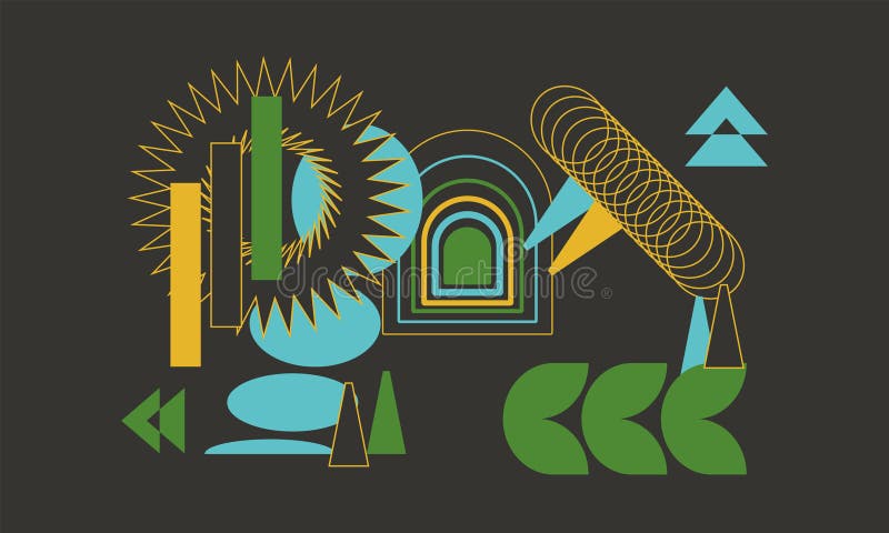 Geometric Computer Graphics Stock Illustrations – 25,109 Geometric ...