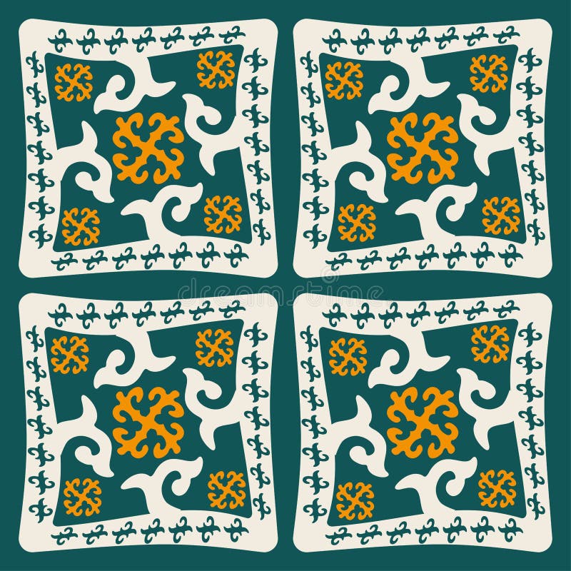 Mongolian Frame Design Stock Illustrations – 394 Mongolian Frame Design ...