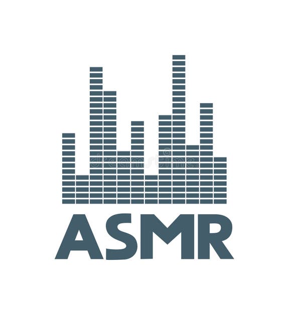 Design of ASMR relax sound stock vector. Illustration of sensory ...