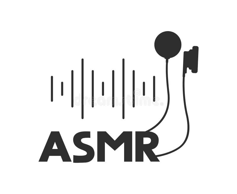 Design of ASMR relax sound stock vector. Illustration of mouth - 211127719
