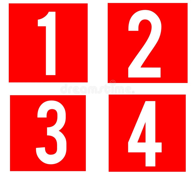 1234 Stock Illustrations – 286 1234 Stock Illustrations, Vectors ...