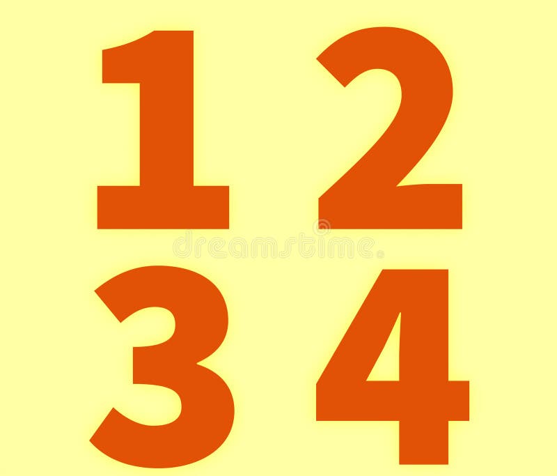 1234 Stock Illustrations – 284 1234 Stock Illustrations, Vectors ...