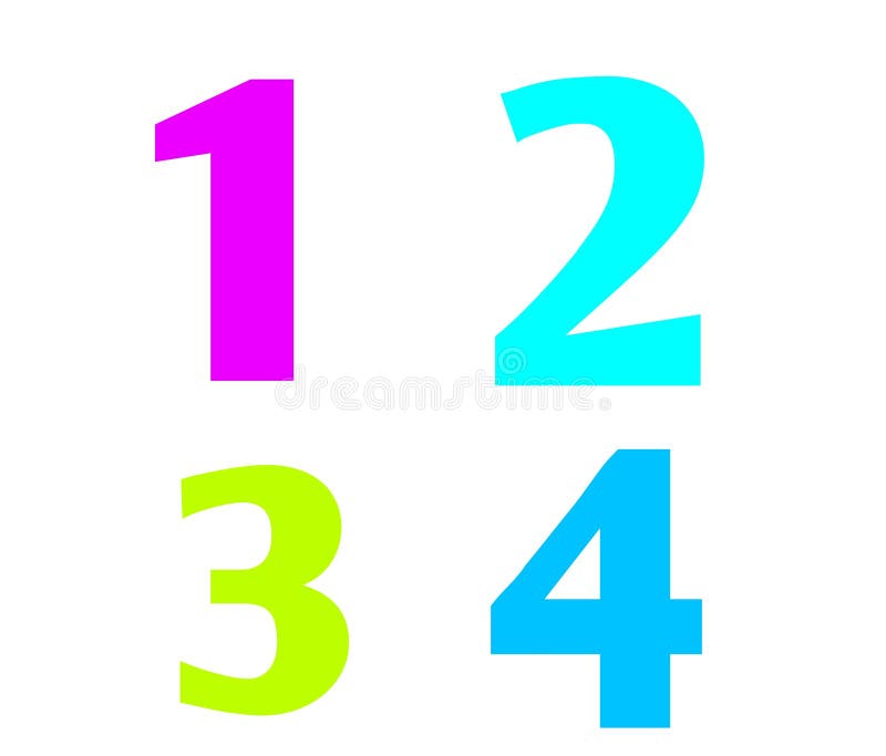 1234 Stock Illustrations – 286 1234 Stock Illustrations, Vectors ...