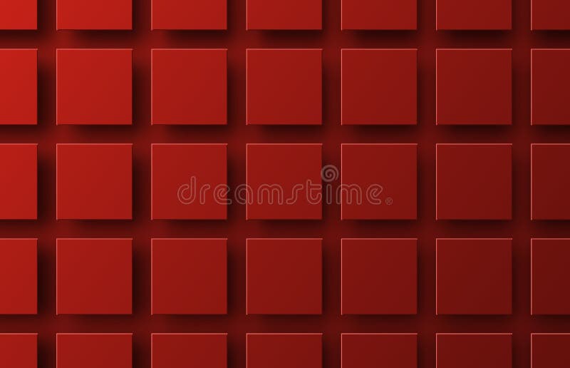 Design a Background with Flying Red Squares Casting a Shadow Stock ...