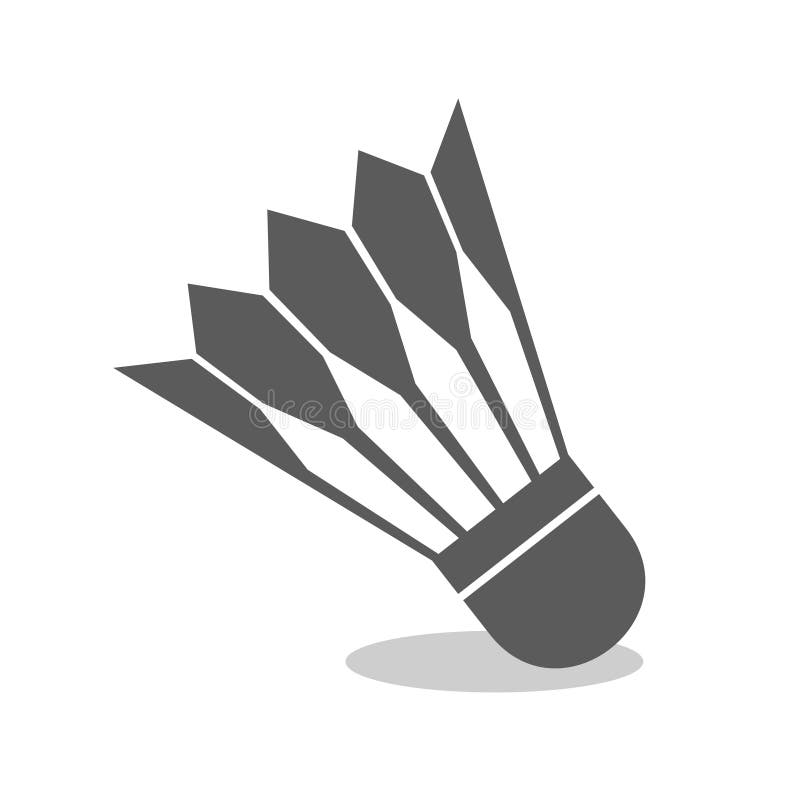 Design of Badminton Ball Symbol Stock Vector - Illustration of design ...