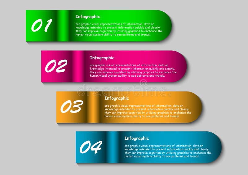 Download Infograph 4 Element Vector Design Stock Vector - Illustration ...