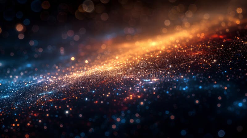 Dark Blue Beige Grainy Gradient Background Glowing Light Dark Backdrop ...