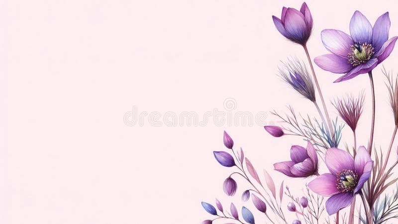 Clean Invitation Template Design with Frame. Oil, Impasto. Watercolour ...