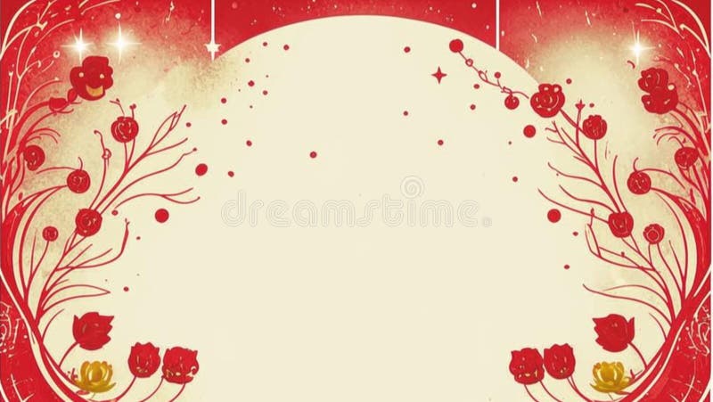 Clean Invitation Template Design with Frame. Oil, Impasto. Watercolour ...