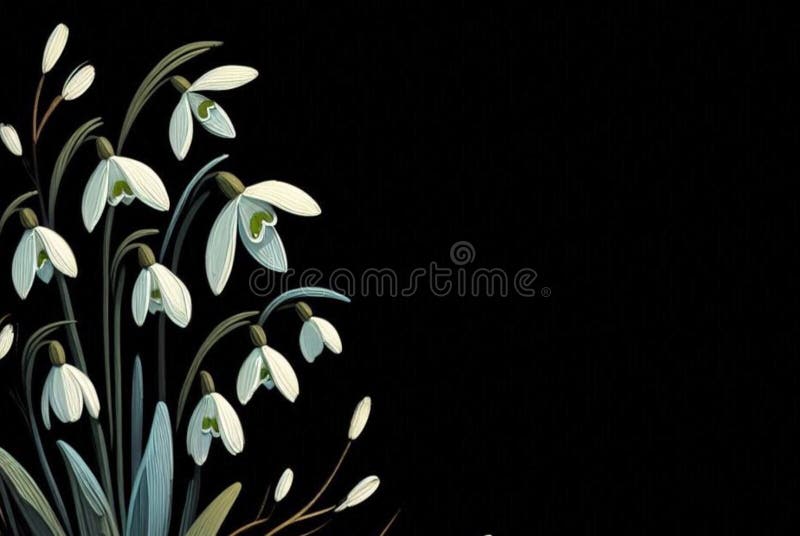 Clean Invitation Template Design with Frame. Oil, Impasto. Watercolour ...