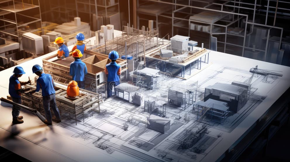 Contractor Blue Prints Stock Illustrations – 42 Contractor Blue Prints ...