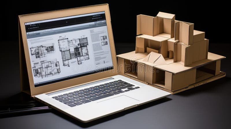 Design box dielines stock illustration. Illustration of plan - 360716533