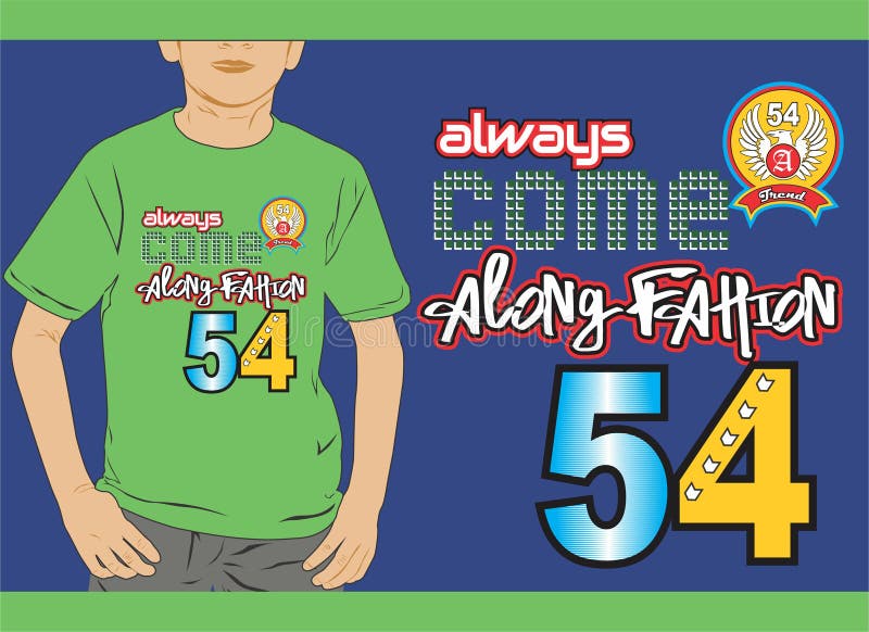 Design Boys T-shirt for Print Stock Vector - Illustration of tshirt ...