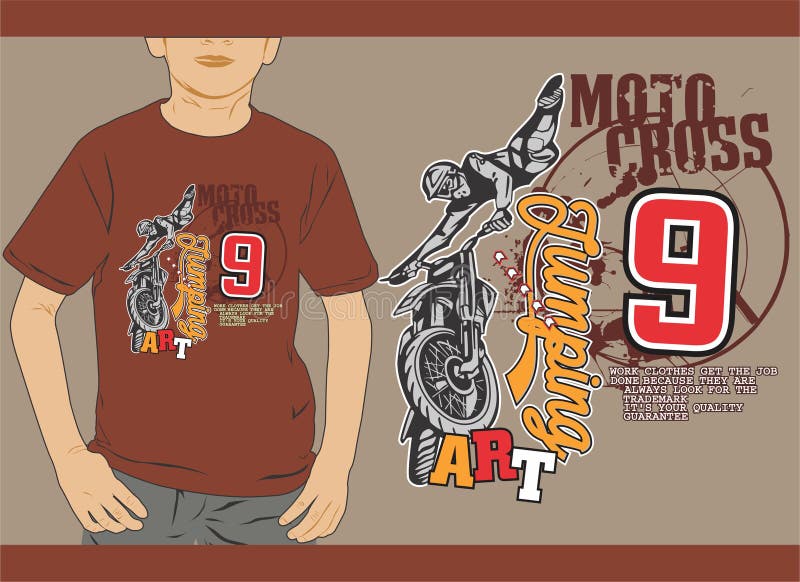 Design Boys T-shirt for Print Stock Vector - Illustration of junior ...