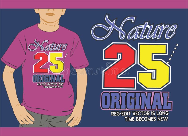 Design Boys T-shirt for Print Stock Vector - Illustration of kids, boys ...