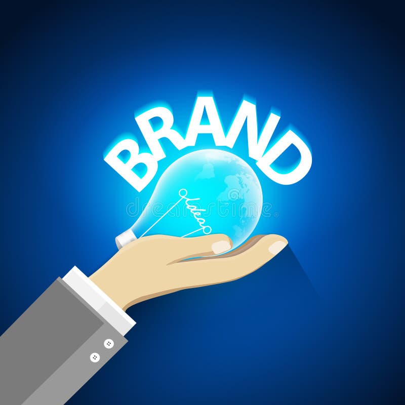 Design Brand Building Concept, Stock Vector - Illustration of creative ...