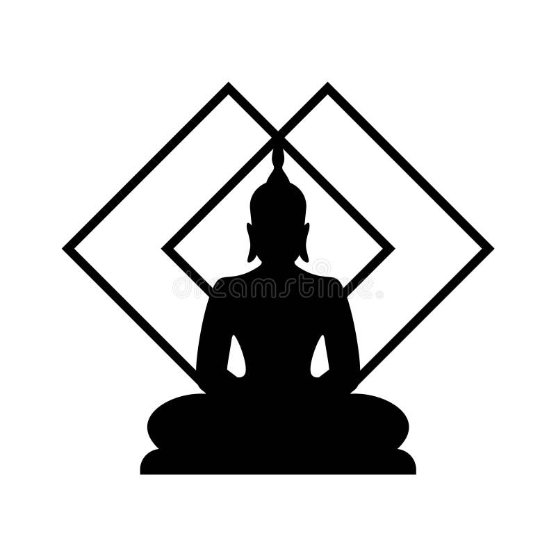 Design of Buddha icon stock vector. Illustration of india - 157152048