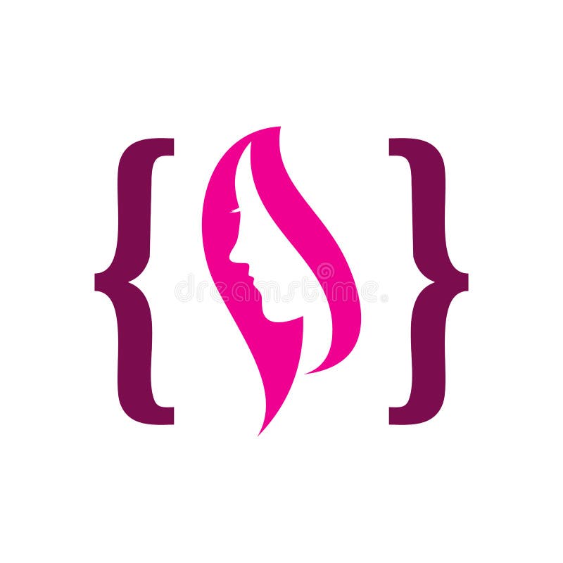 Beauty Code Logo Icon Design Stock Vector - Illustration of creative ...