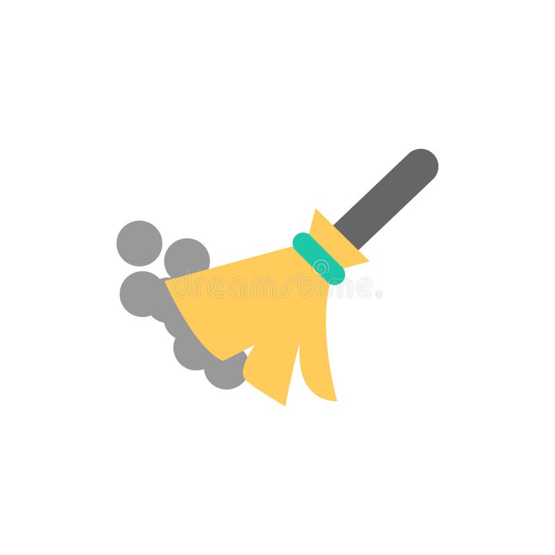 Broom Stick Logo Icon Design Stock Vector - Illustration of business ...