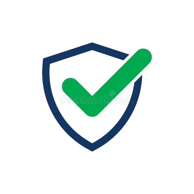 Check Shield Logo Icon Design Stock Vector - Illustration of check ...