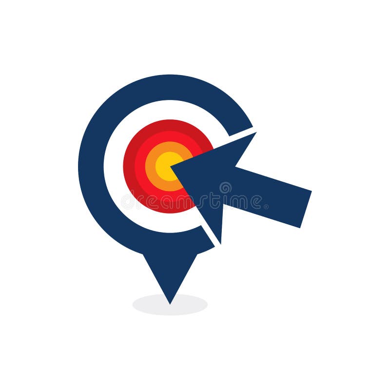 Click Point Logo Icon Design Stock Vector - Illustration of logo ...