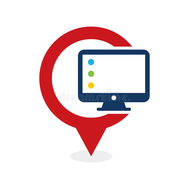 Desktop Lab Logo Icon Design Stock Vector - Illustration of design ...