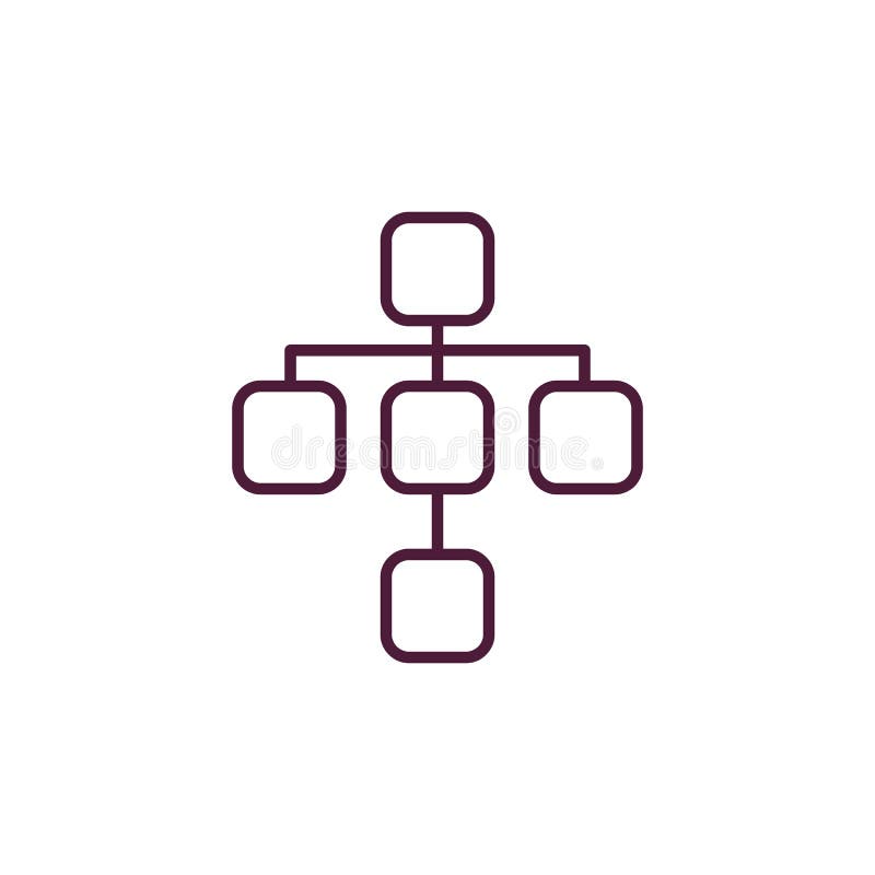 Diagram Logo Icon Design stock vector. Illustration of professional ...