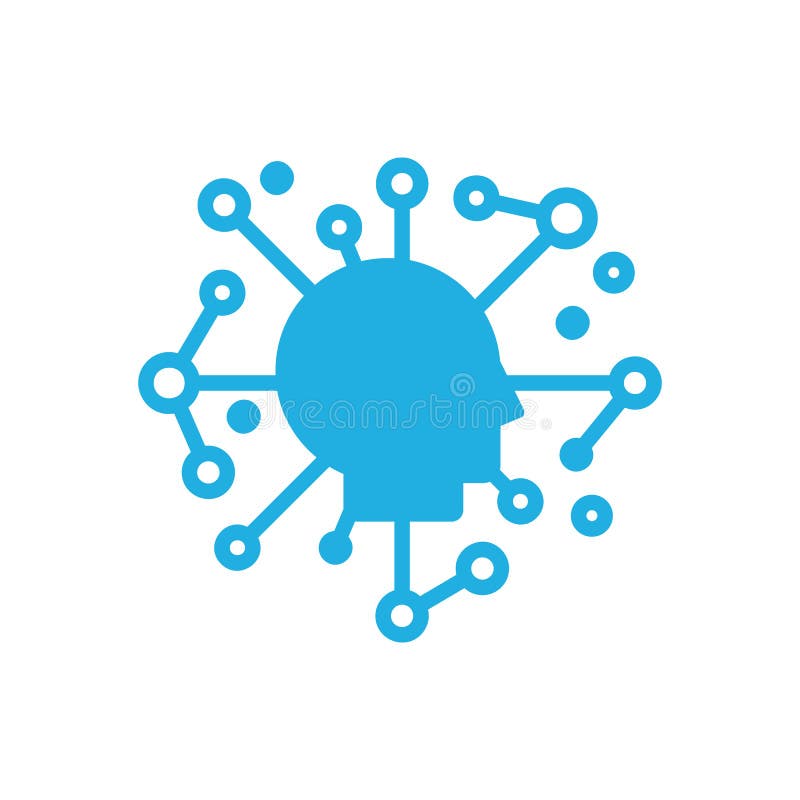 Face Network Logo Icon Design Stock Vector - Illustration of education ...