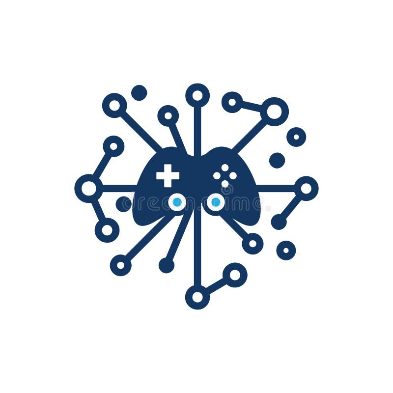 Game Network Logo Icon Design Stock Vector - Illustration of global ...