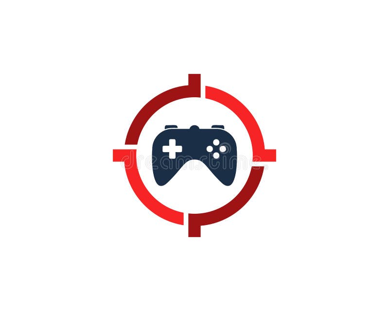Game Target Logo Icon Design Stock Vector - Illustration of element ...