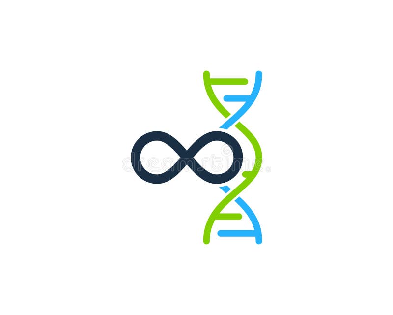 Infinity Dna Logo Icon Design Stock Vector - Illustration of infinity ...