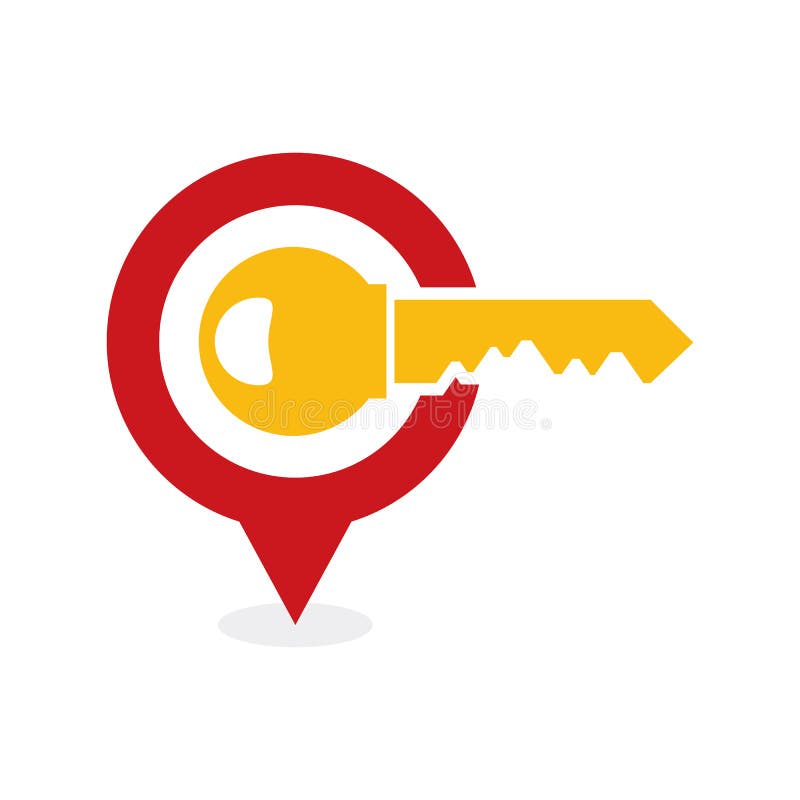 Key Point Logo Icon Design stock vector. Illustration of marker - 127269745