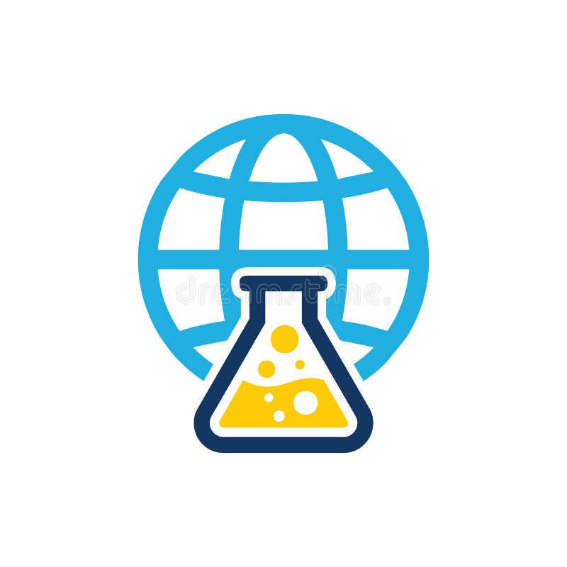 World Dna Logo Icon Design stock vector. Illustration of land - 125569083