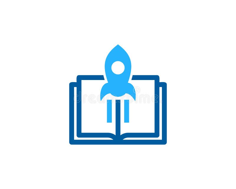 Launch Book Logo Icon Design Stock Vector - Illustration of branding ...