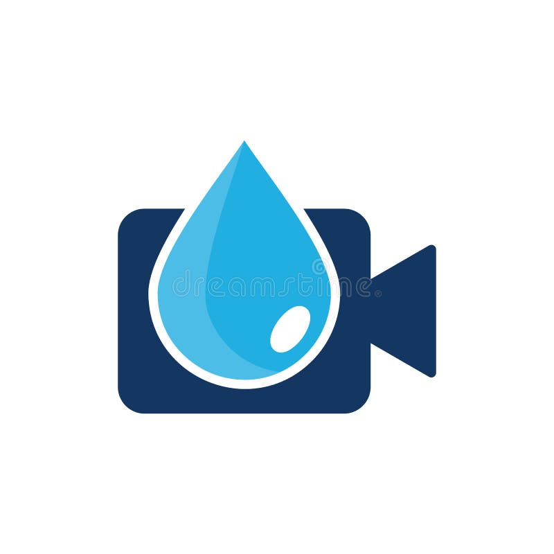 Liquid Video Logo Icon Design Stock Vector - Illustration of cinema ...
