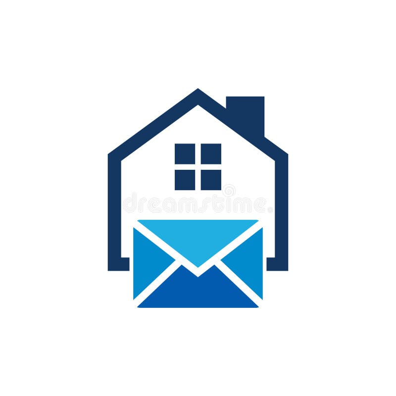 Mail Town Logo Icon Design stock vector. Illustration of concept ...