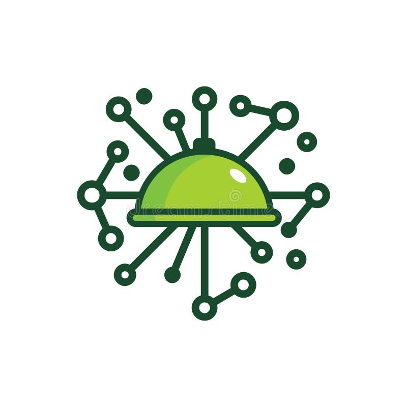 Menu Network Logo Icon Design Stock Vector - Illustration of computer ...