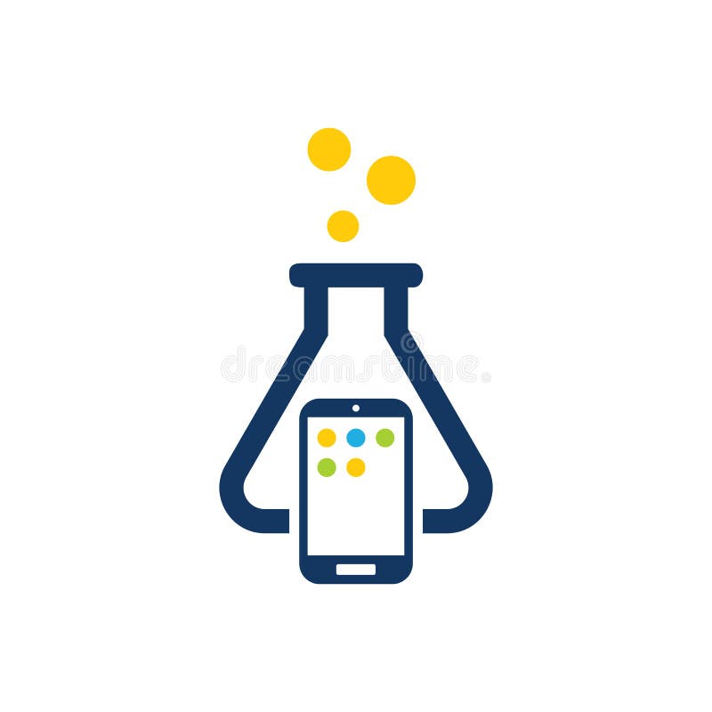 Mobile Lab Logo Icon Design Stock Vector - Illustration of call ...