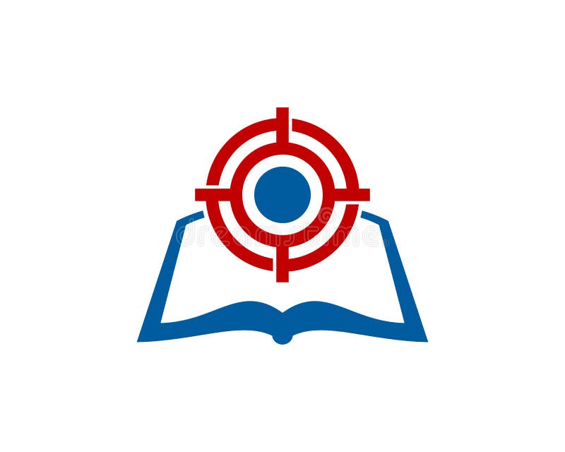 Study Target Logo Icon Design Stock Vector - Illustration of icon ...
