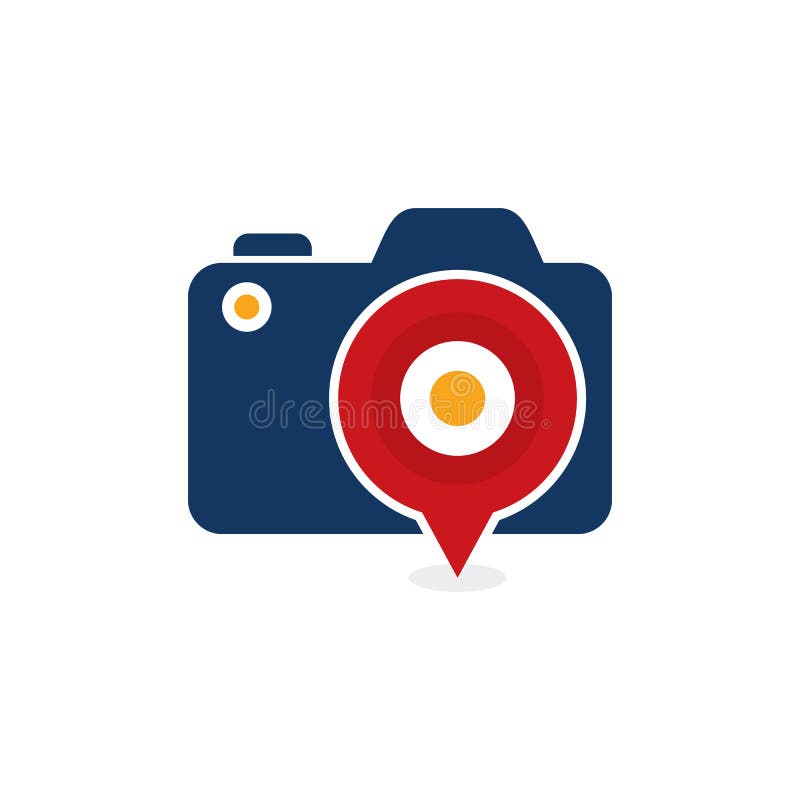 Camera Pin Spot Logo Stock Illustrations – 36 Camera Pin Spot Logo ...