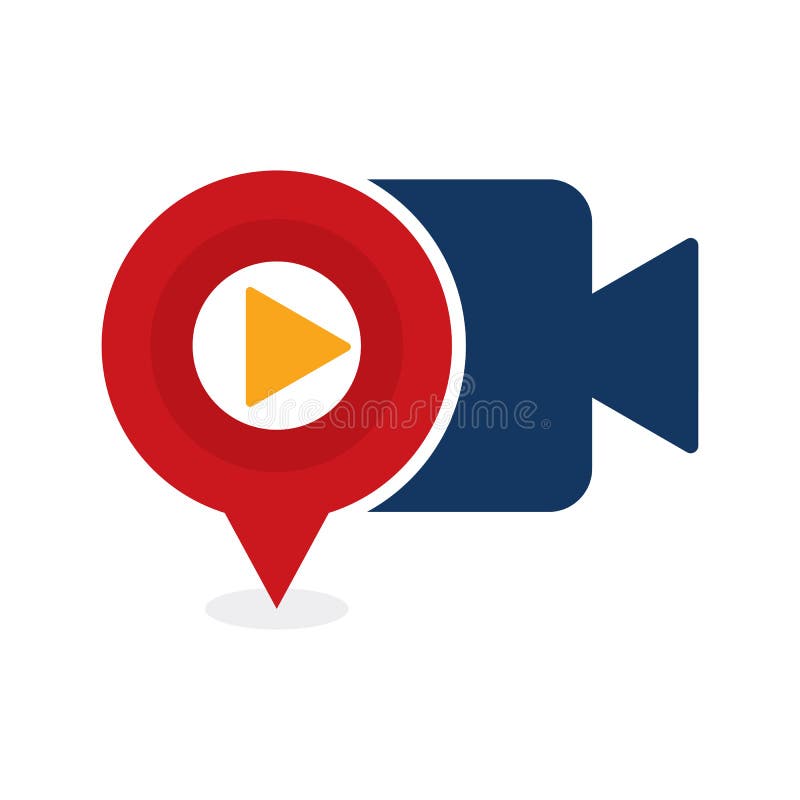 Camera Pin Spot Logo Stock Illustrations – 36 Camera Pin Spot Logo ...