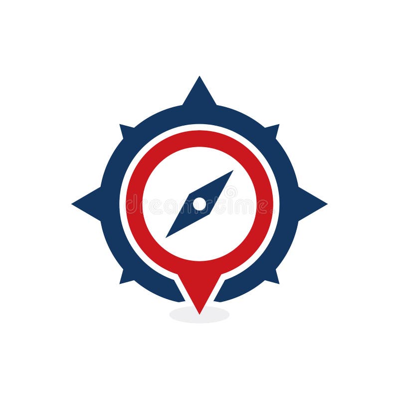 Point Compass Logo Icon Design Stock Vector - Illustration of logo ...