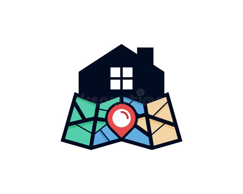 Property Map Logo Icon Design Stock Vector - Illustration of company ...